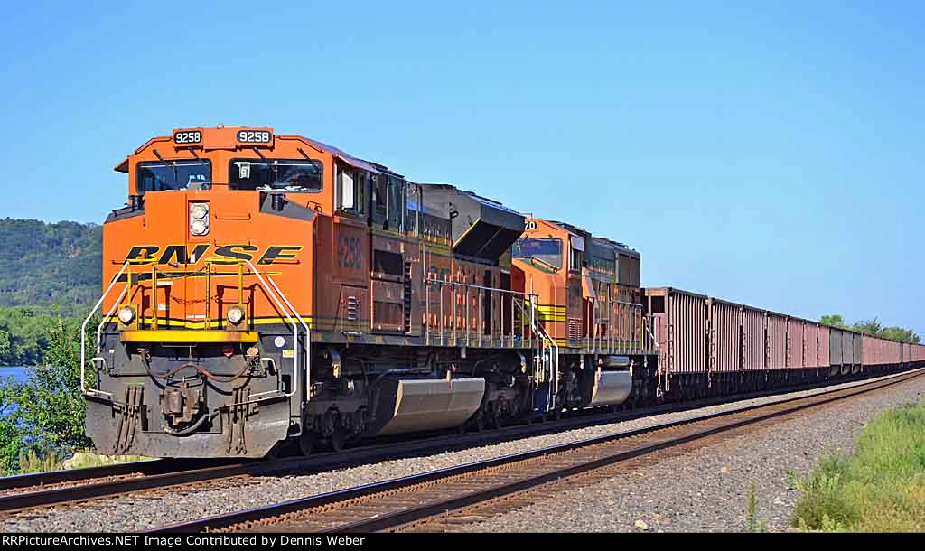 BNSF 9258, BNSF's St.Croix Sub.